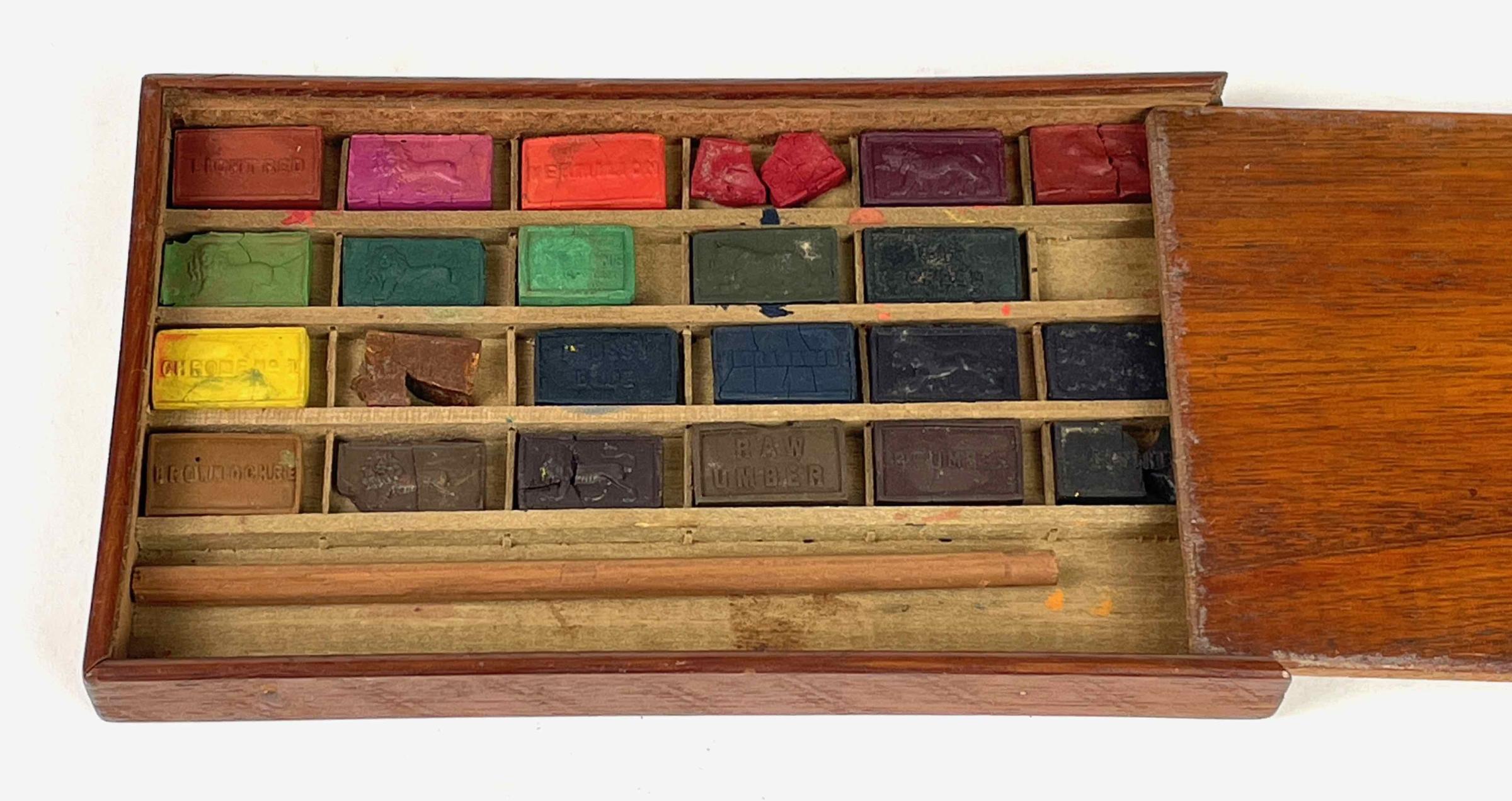 Artist's paint box | Historic Odessa Foundation